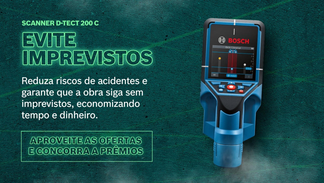 Campanha Bosch: Ferramentas de Medição com Laser Verde
